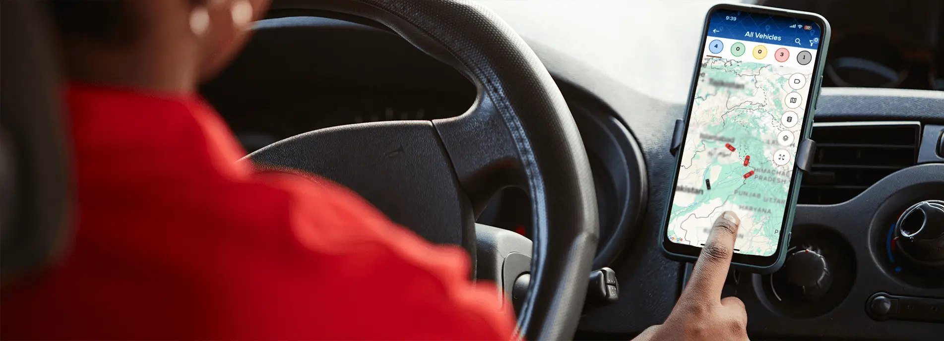 GPS Fleet Tracking App